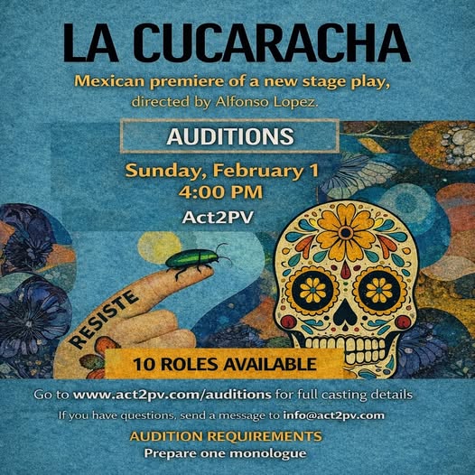 Auditions - La Cucaracha - Vallarta Calendar