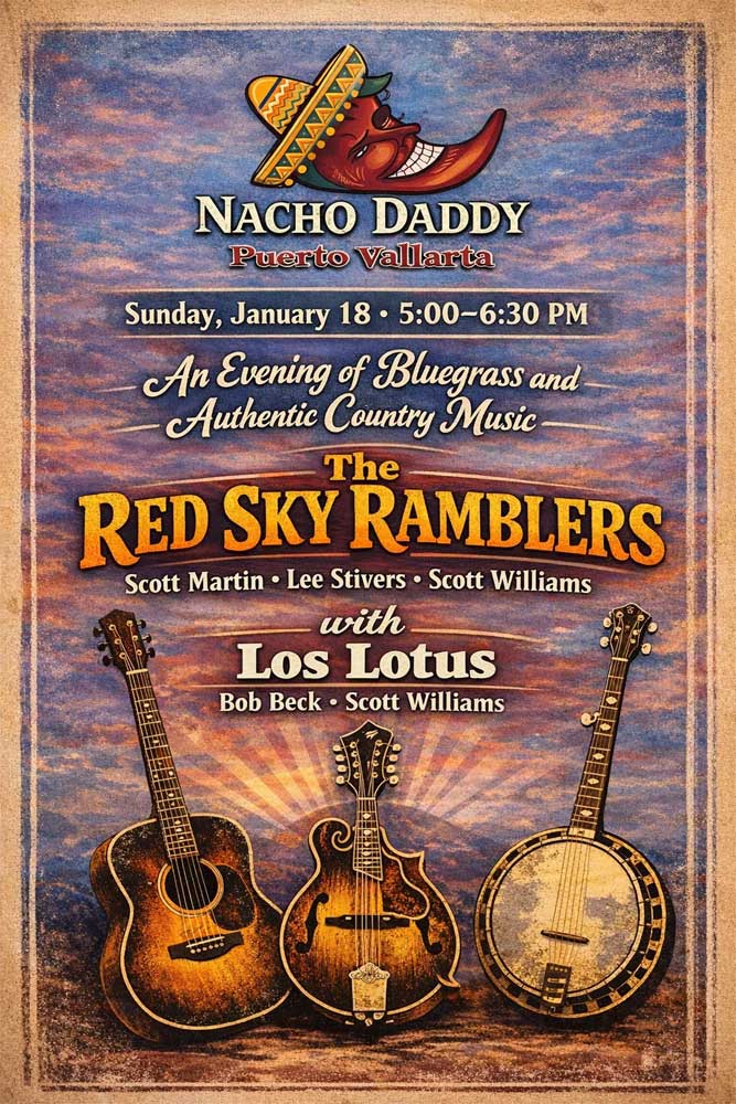 An Evening of Bluegrass and Authentic Country Music - Vallarta Calendar